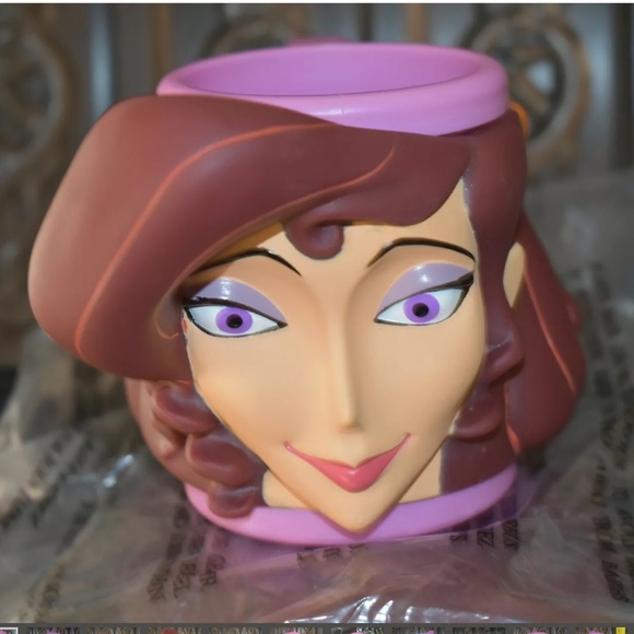 Disney | Other | Rare Disney Hercules Megara Meg Figure Cup | Poshmark